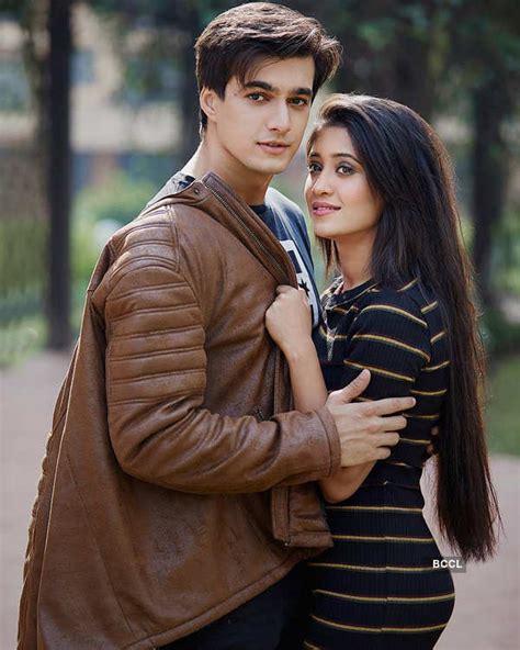 Tv Actors Shivangi Joshi And Mohsin Khan Who Share Great Chemistry On