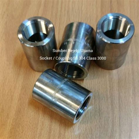 Promo Socket Stainless Ss304 Fitting Sambungan Class 3000 Drat 3