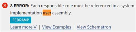 The Requirement Of Having One User Per Responsible Role Should Be