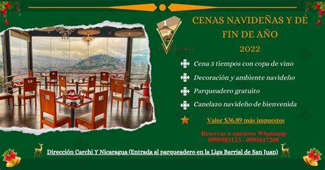 ¡esta Navidad Disfruta Restaurante Mirador El Ventanal