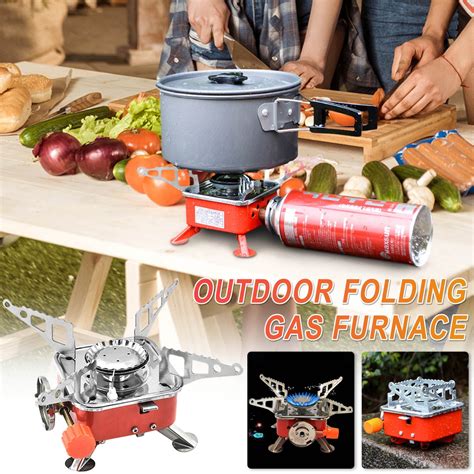 Weloille Backpacking Stove Portable Cooking Camping Stove Small