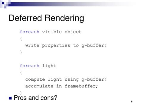 Ppt Deferred Shading Powerpoint Presentation Free Download Id2165089