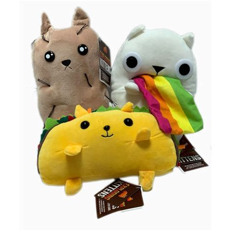 Exploding Kittens Inch Set Of Including Tacocat Hairy