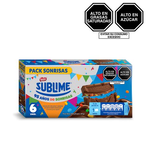 Sublime Chocolates Y Galletas Mejor Precio Tienda Nestlé