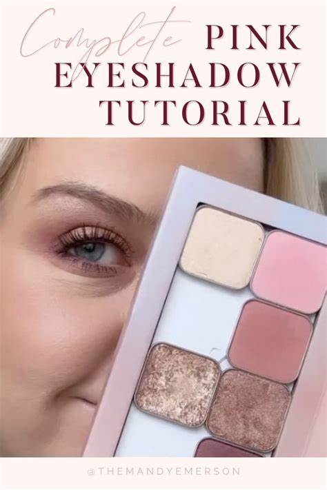 Complete Pink Eyeshadow Tutorial Eyeshadow Tutorial Pink Eyeshadow