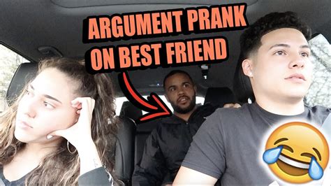 Couples Argument Prank On Bestfriend Hilarious Reaction Youtube