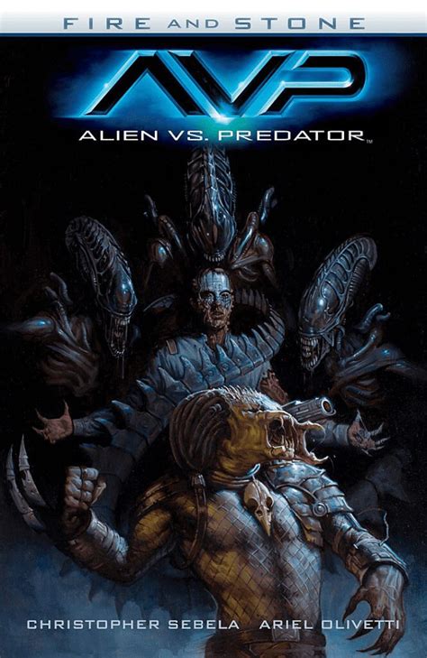 Alien Vs Predator Fire And Stone 4 4 Comic Completo Sin