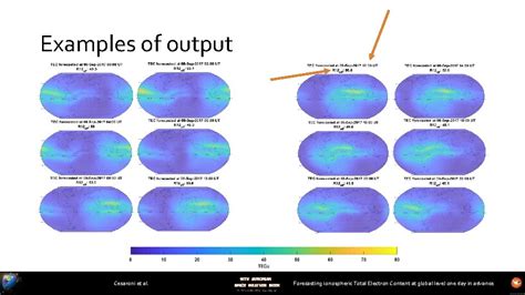 Forecasting Ionospheric Total Electron Content At Global Level
