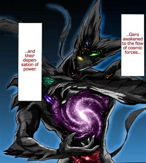 Colored My Favourite Panel Of Cosmic Garou One Punch Man Anime One