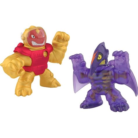 Goo Jit Zu Figurka Galaktický útok Série 5 Sun Fyre Blazagon Vs Dark