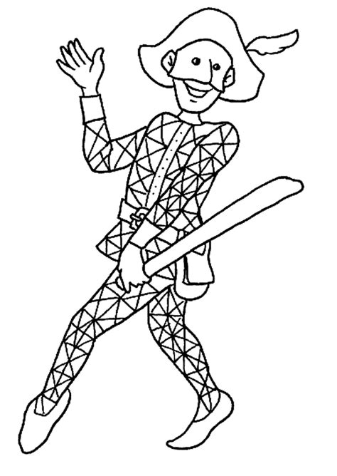 Disegni Da Colorare Di Carnevale Sottocopertanet