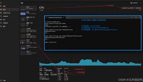 Windows查看cpu信息的常用方法windows查看cpu命令 Csdn博客