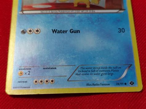 Pokemon Panpour Collectible Shiny Hologramtrading Card Anime Toy Games