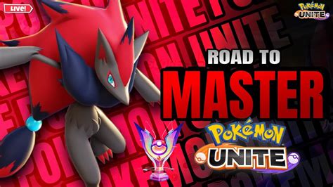 POKEMON UNITE ROAD TO MASTER LIVE STREAMING YouTube