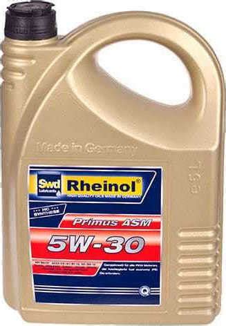 Rheinol Λάδι Αυτοκινήτου Primus ASM 5W-30 5lt | Skroutz.gr