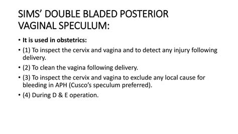 Instruments In Obg And Gynecological In Obg Copy Pptx