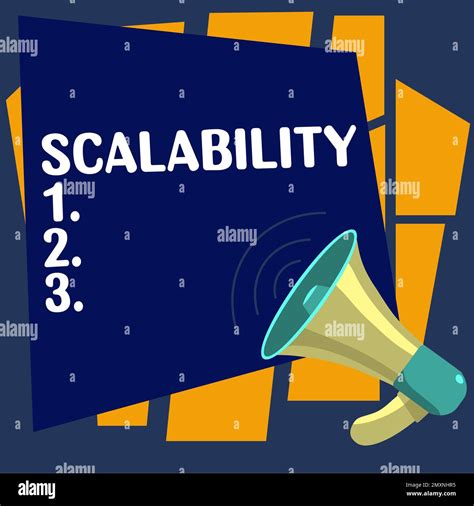 Text Sign Showing Scalability Business Concept Capable Of Being Easily