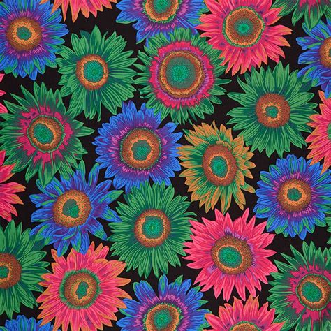 Kaffe Fassett Collective August 2021 Dark Van Gogh Dark Yardage