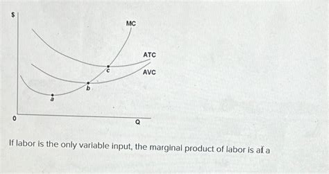 Solved If Labor Is The Only Variable Input The Marginal
