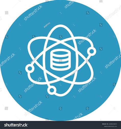Data Science Machine Learning Outline Icon Stock Vector Royalty Free Shutterstock