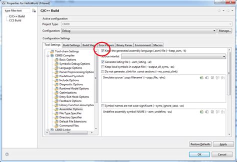 Analyze Assembly Code Statically Code Composer Studio Forum Code