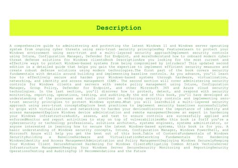 Ppt Read Mastering Windows Security And Hardening Secure And Protect Your Windows