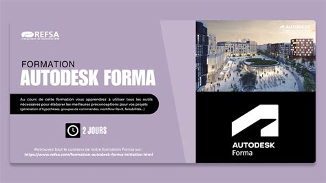 Nouvelle Formation Autodesk Forma Refsa