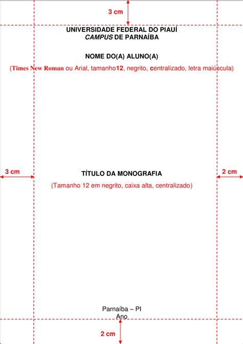 Modelo De Monografia En Word