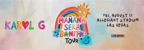 Karol G Bringing MaÑana SerÁ Bonito” Tour To Allegiant Stadium On