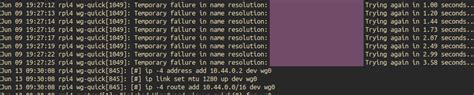 wireguard fails to connect at boot rk3588 nanopi r6c rockchip