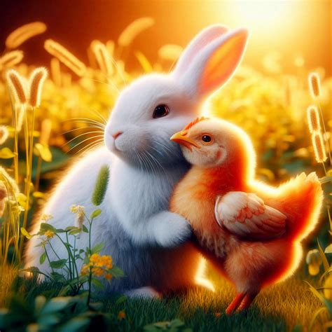 Download Rabbits Easter Chick Royalty Free Stock Illustration Image Pixabay