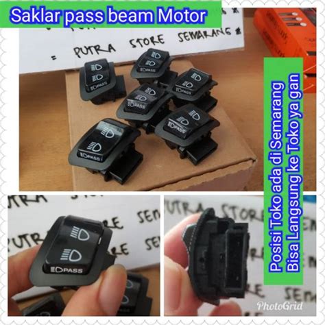 Jual Saklar Pass Beam Tombol Pas Beam Shopee Indonesia