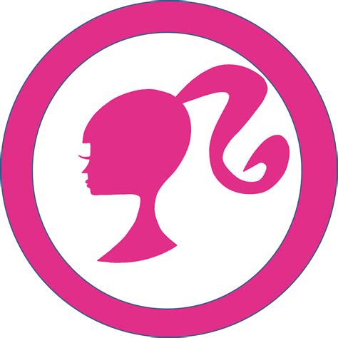 Barbie Head Silhouette