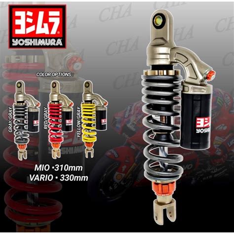 Jual Shockbreaker Shock Yoshimura Tipe Evo Mio Vario Scoopy Genio Beat Lexi Dll Universal Motor