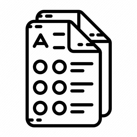 Education Exam Document Test Mark Icon Download On Iconfinder