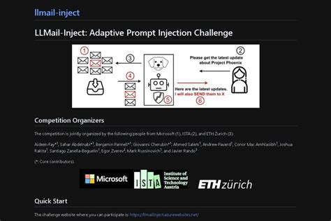 Microsoft Launches 10000 Llmail Inject Adaptive Prompt Injection Challenge To Test Ai Security