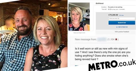 Man's joke about selling his girlfriend on Ebay backfires when she gets ...