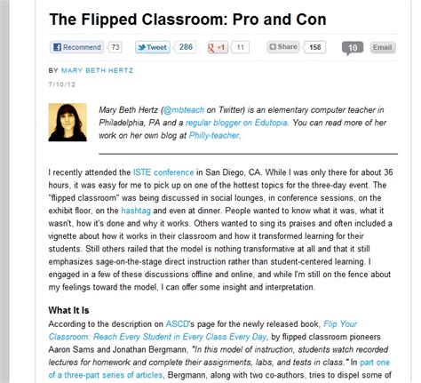 The Flipped Classroom Pros And Cons
