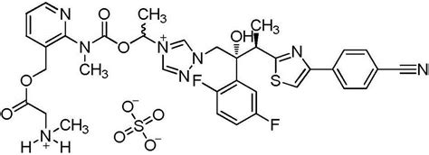 艾沙康唑鎓硫酸盐冻干粉针剂及制备方法与流程