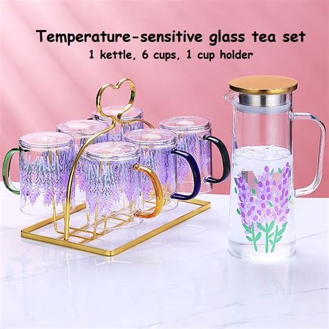 Singapore Temperature Sensitive Cold Pitcher High Borosilicate Glass
