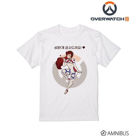 Overwatch 2 Dva T Shirt Vol2 Ladies