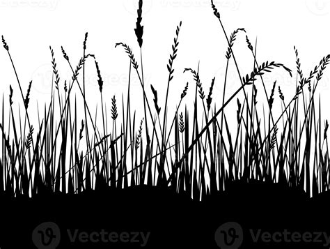 Grass Silhouette Png Illustration 8509711 Png