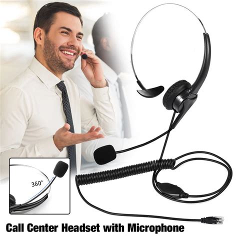 Call Center Wired Headset Usb Headset With Microph Grandado