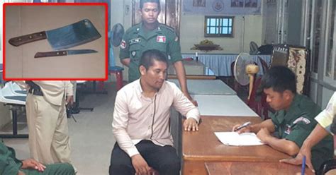 ខឹង ម្ចាស់ផ្ទះ ជួល ដេញ ចេញពី បន្ទប់ យក កាំបិត បុ័ងតោ គំរាម កាប់ Khmerload