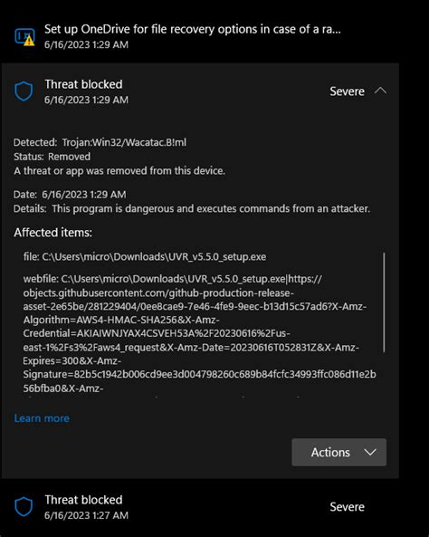 Flagged As Virus By Win 11 · Issue 616 · Anjok07ultimatevocalremovergui · Github