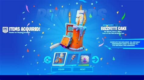 How To Complete 5th Birthday Challenges In Fortnite Birthday Event