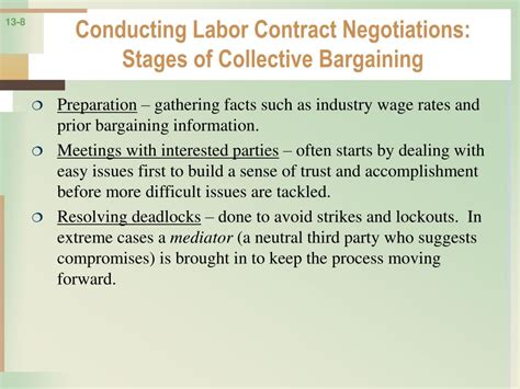 PPT Labor Relations And Collective Bargaining PowerPoint Presentation