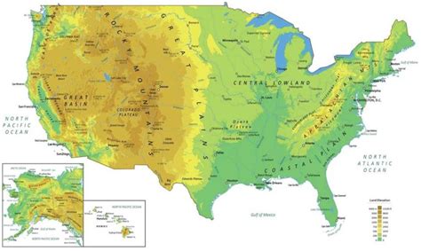 Us Precipitation Map Gis Geography
