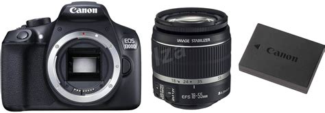 Canon EOS 1300D + EF-S 18-55mm IS II + baterie LP-E10 - Digitální ...