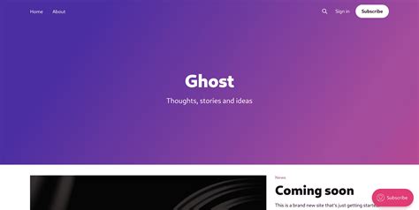 Deploy A Ghost Blog In Production To Koyeb Koyeb